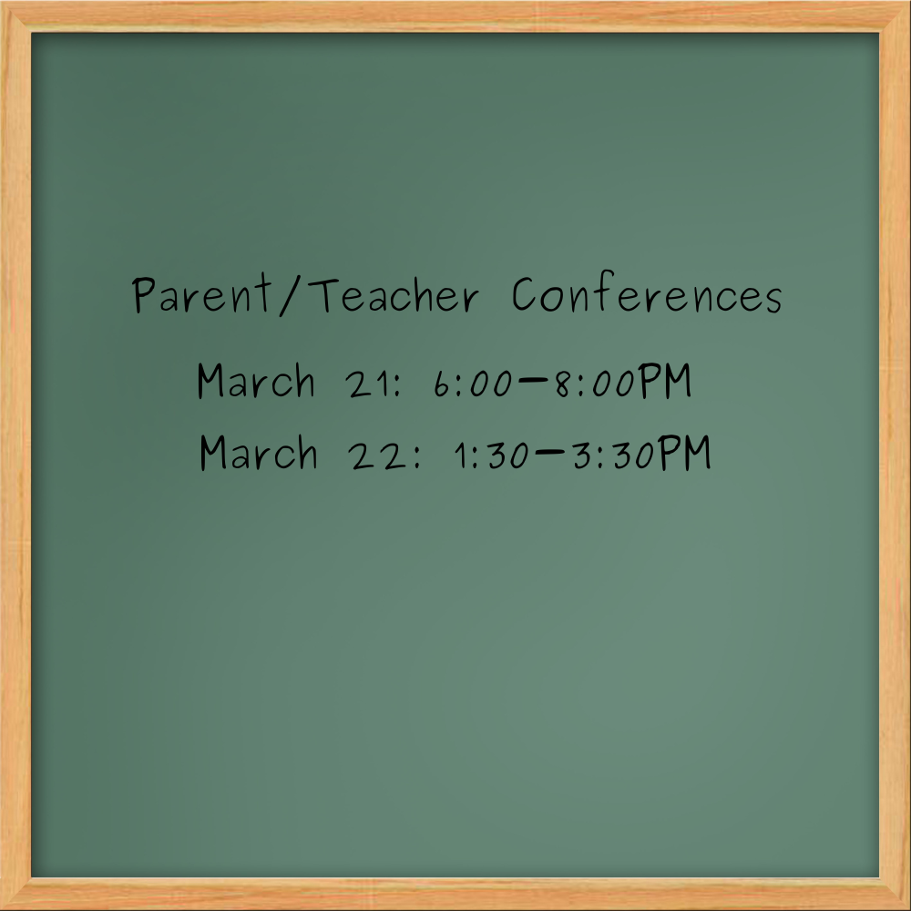 Trimester 2 Parent/Teacher Conferences | Governor Winslow Elementary School